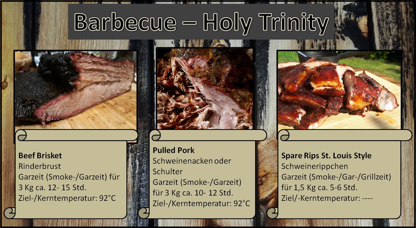Holy Trinity des Barbecue - Burger-n-Barbecue